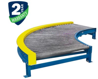 Chain Driven Live Roller Conveyor – Chain Driven Curves – Alba ...