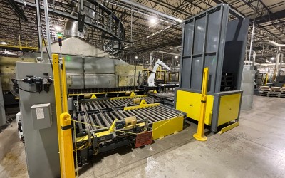 Pallet Stacker/Destacker – Alba Manufacturing