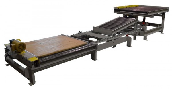 Pallet Unload & Empty Board Return System – Alba Manufacturing